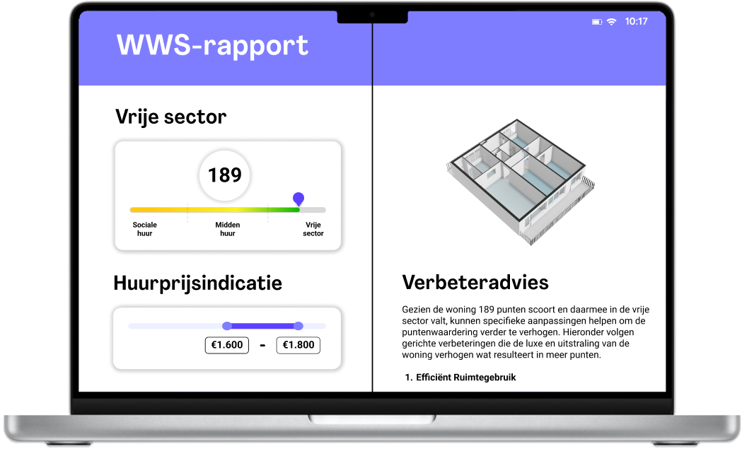 Puntentelling huurwoning 2025 - GoHome.rent